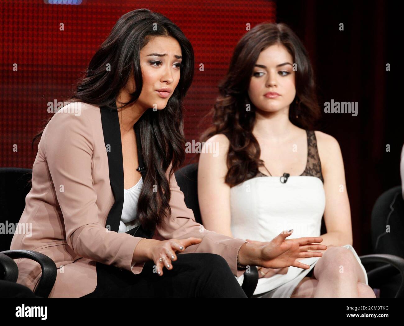 Lucy hale disney abc television hi-res stock photography and images - Alamy