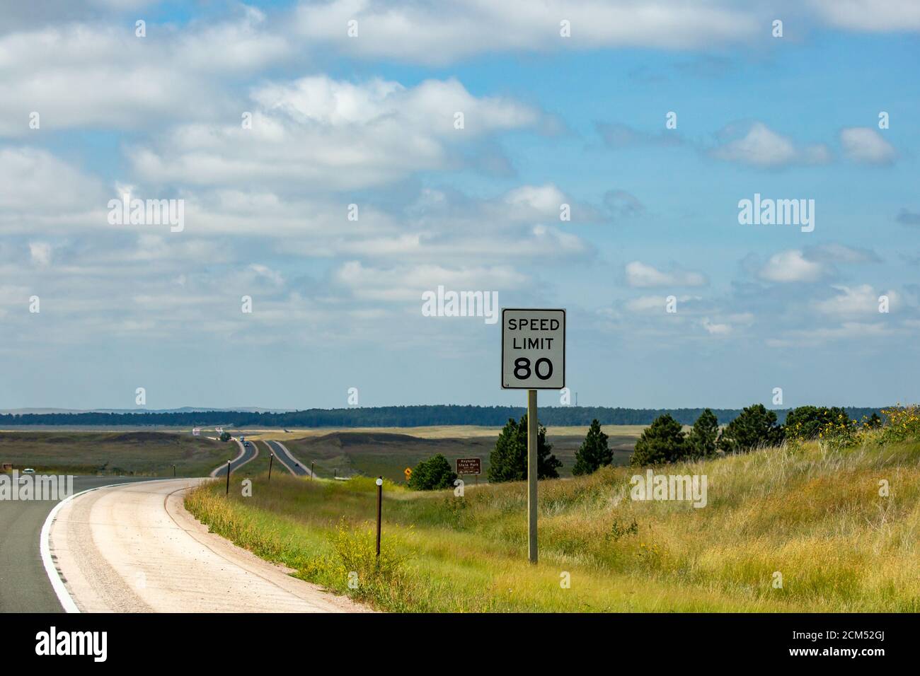 Speed limit 90 hi-res stock photography and images - Alamy