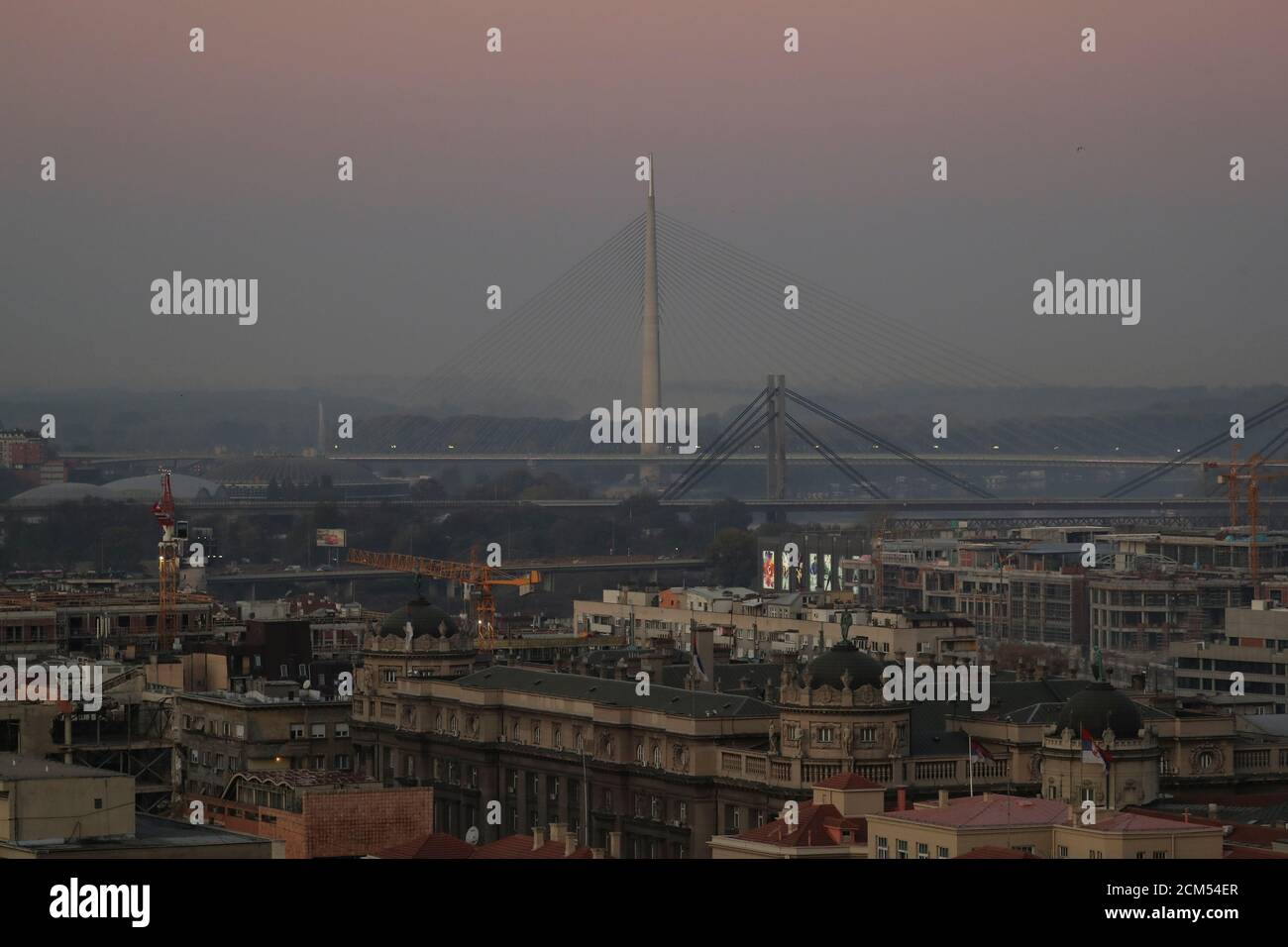 Serbia air pollution hi-res stock photography and images - Alamy