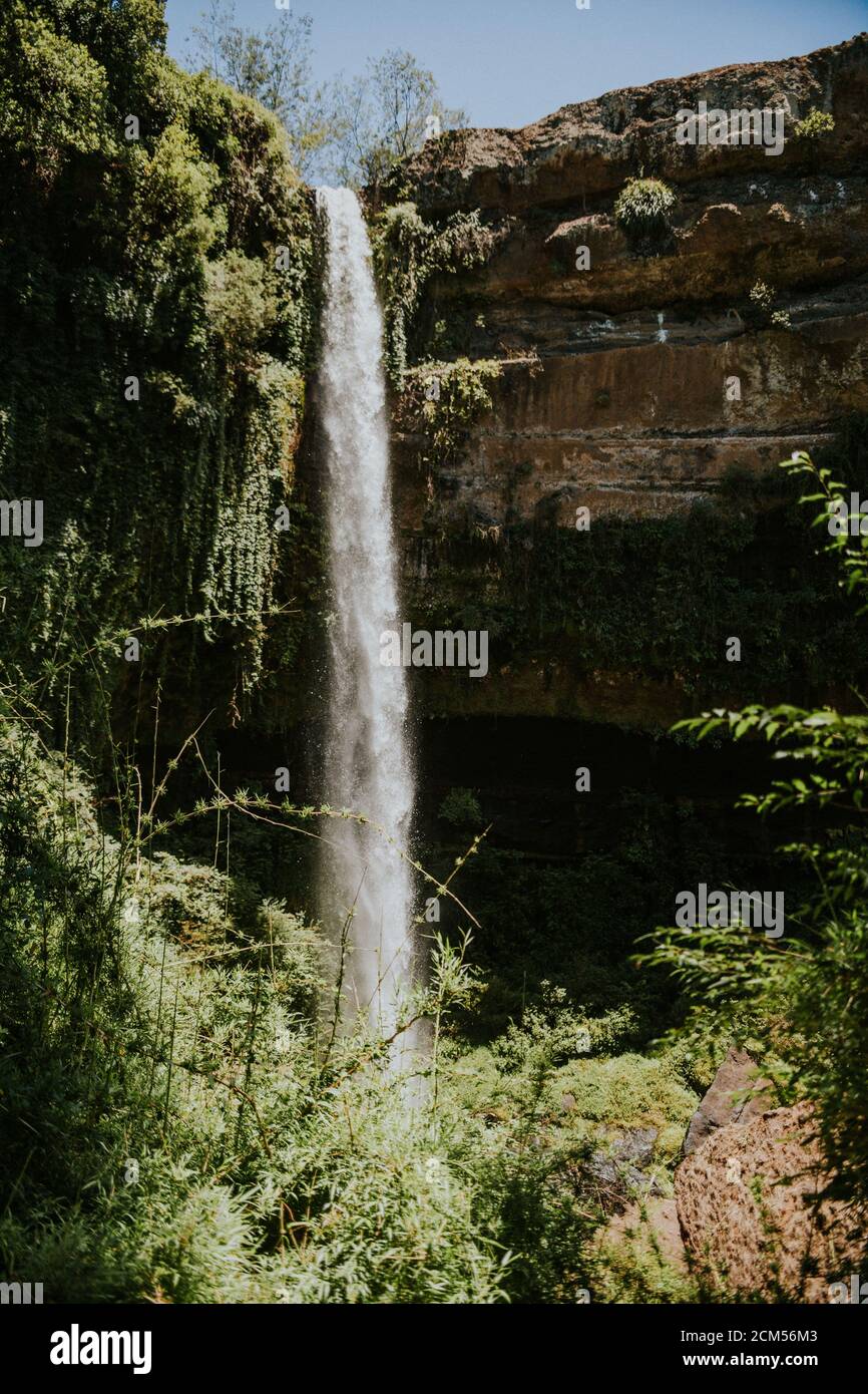 Waterfall in Patagonia - Argentina Stock Photo - Alamy