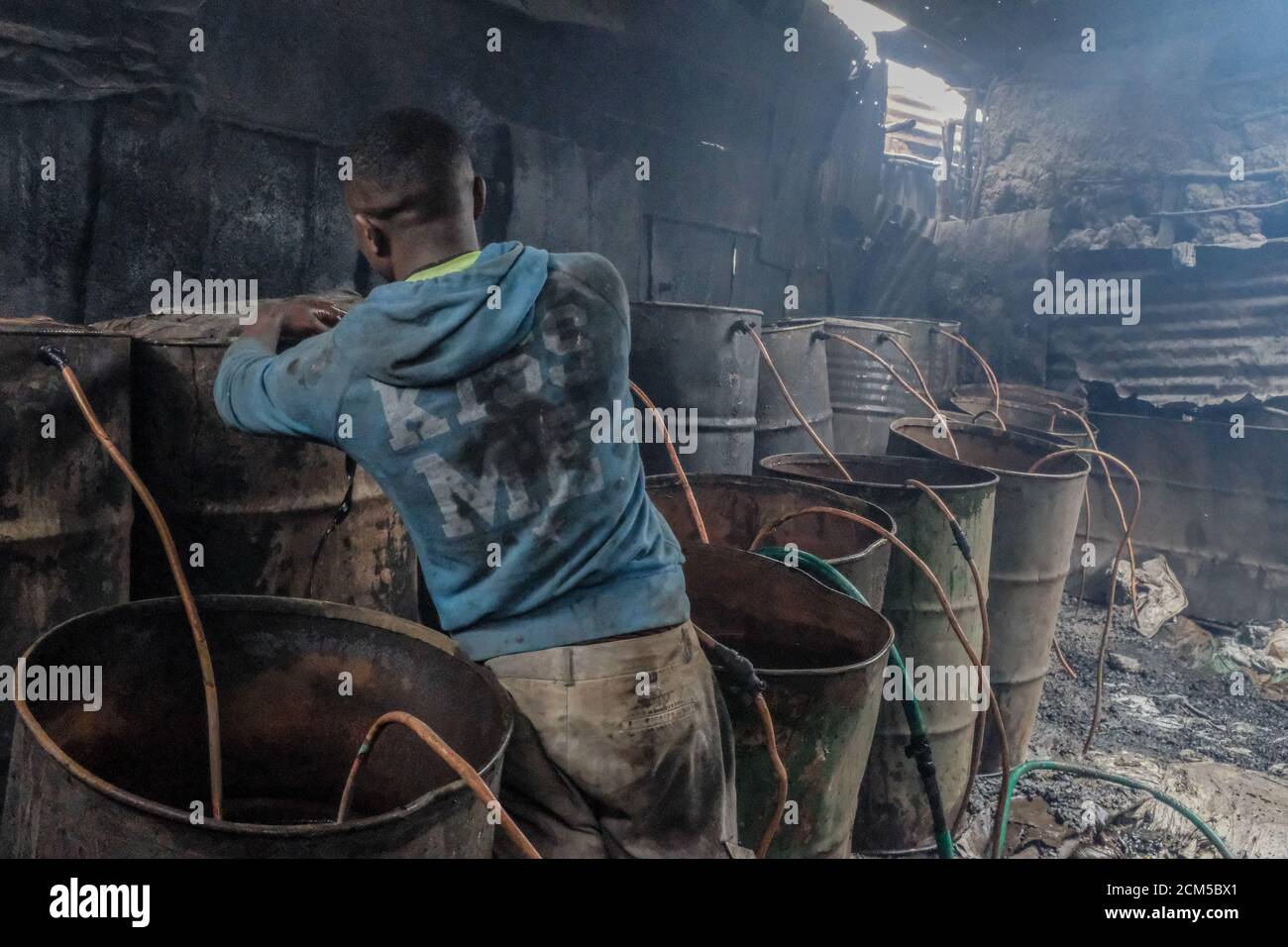 Illicit distillation hi-res stock photography and images - Alamy