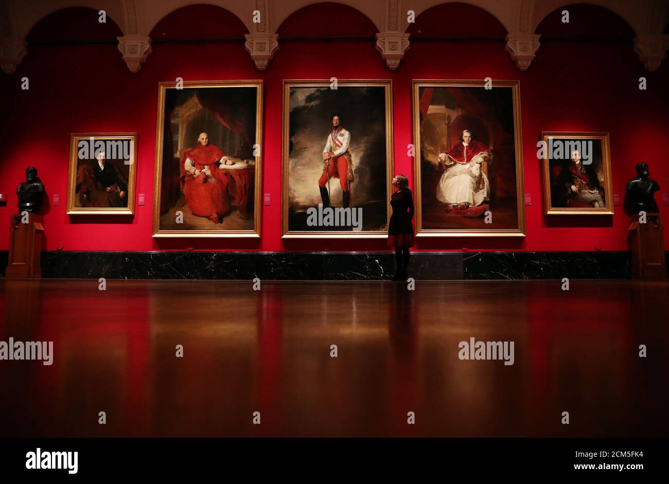 Exhibition of royal portraits hi-res stock photography and images - Alamy