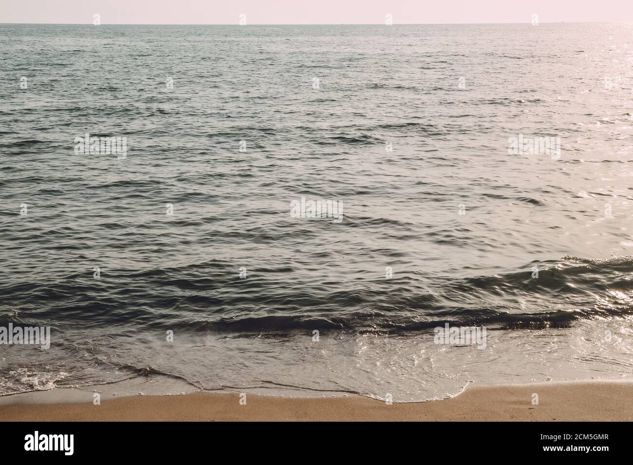 Water surface sea wave background beach in cool tones Stock Photo - Alamy