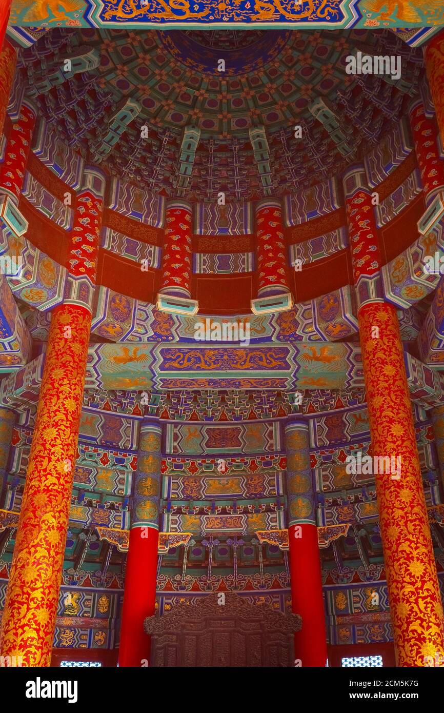 Beijing, China - Jan 10 2020: The Temple of Heaven is an imperial ...