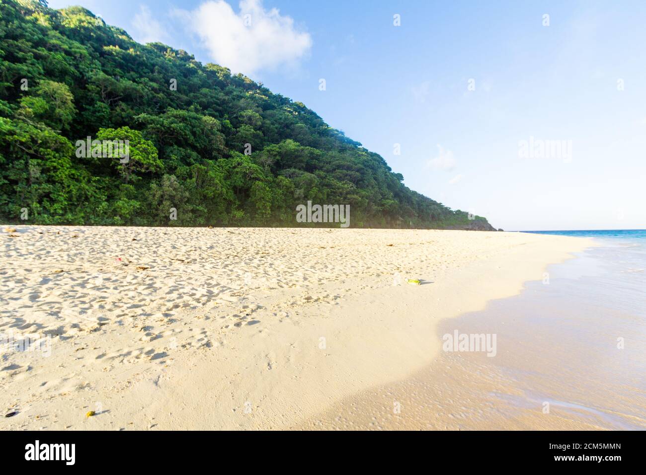 Deserted Puka Beach in Boracay Stock Photo - Alamy