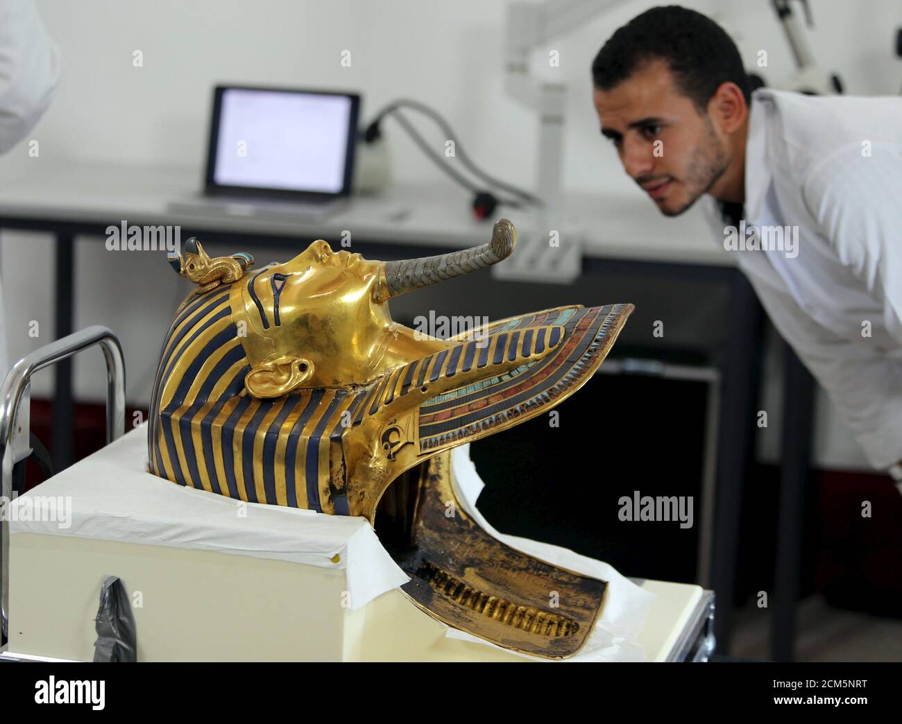 Museum Mask Restoration High Resolution Stock Photography and Images ...