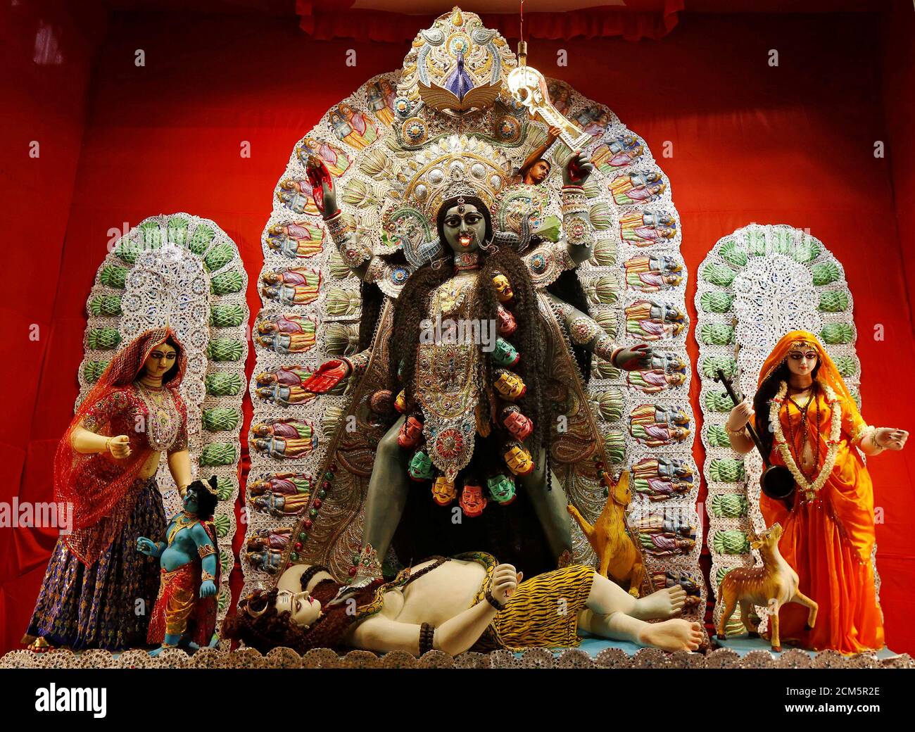 The Kali Puja Pandal High Resolution Stock Photography and Images - Alamy
