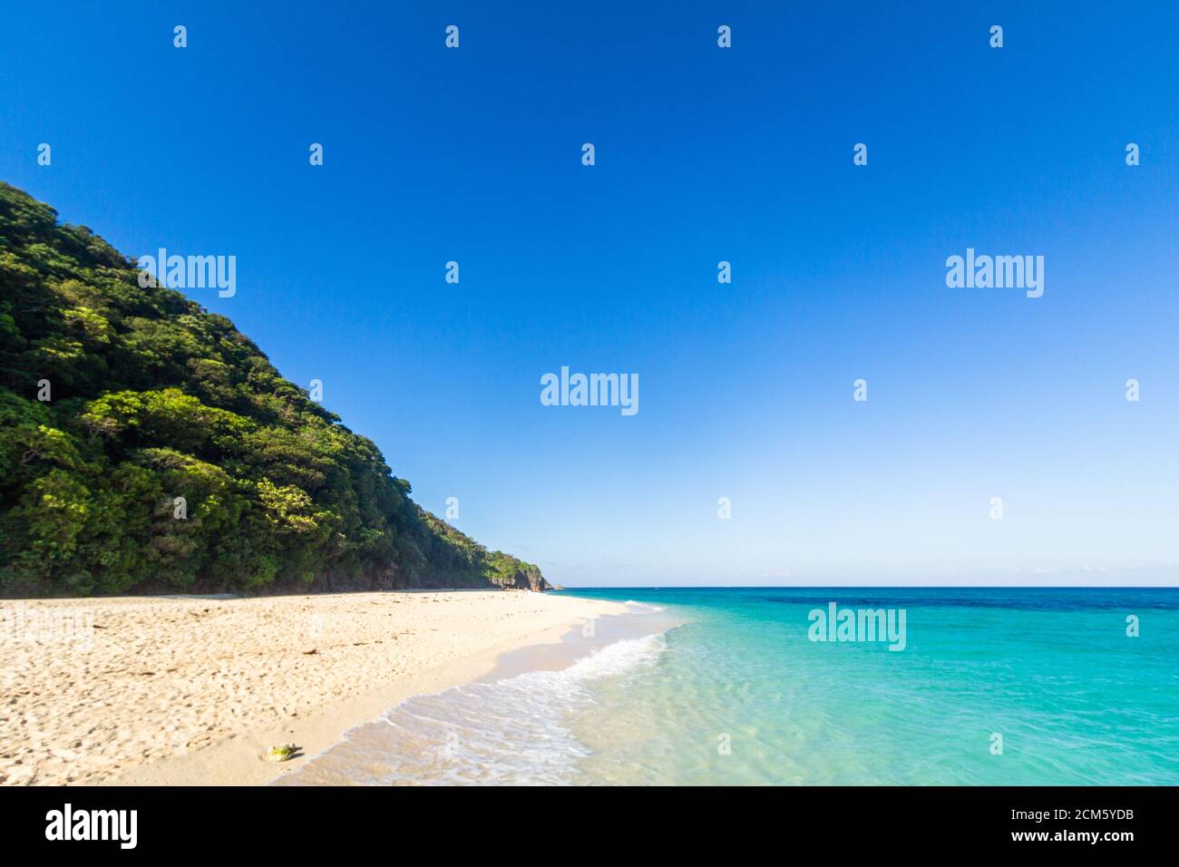Deserted Puka Beach in Boracay Stock Photo - Alamy