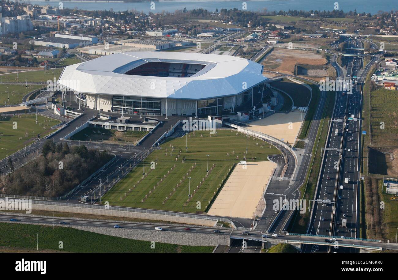 Lyon host stadium to france hi-res stock photography and images - Alamy