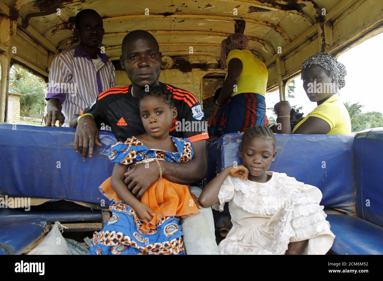 Refugee bus hi-res stock photography and images - Alamy