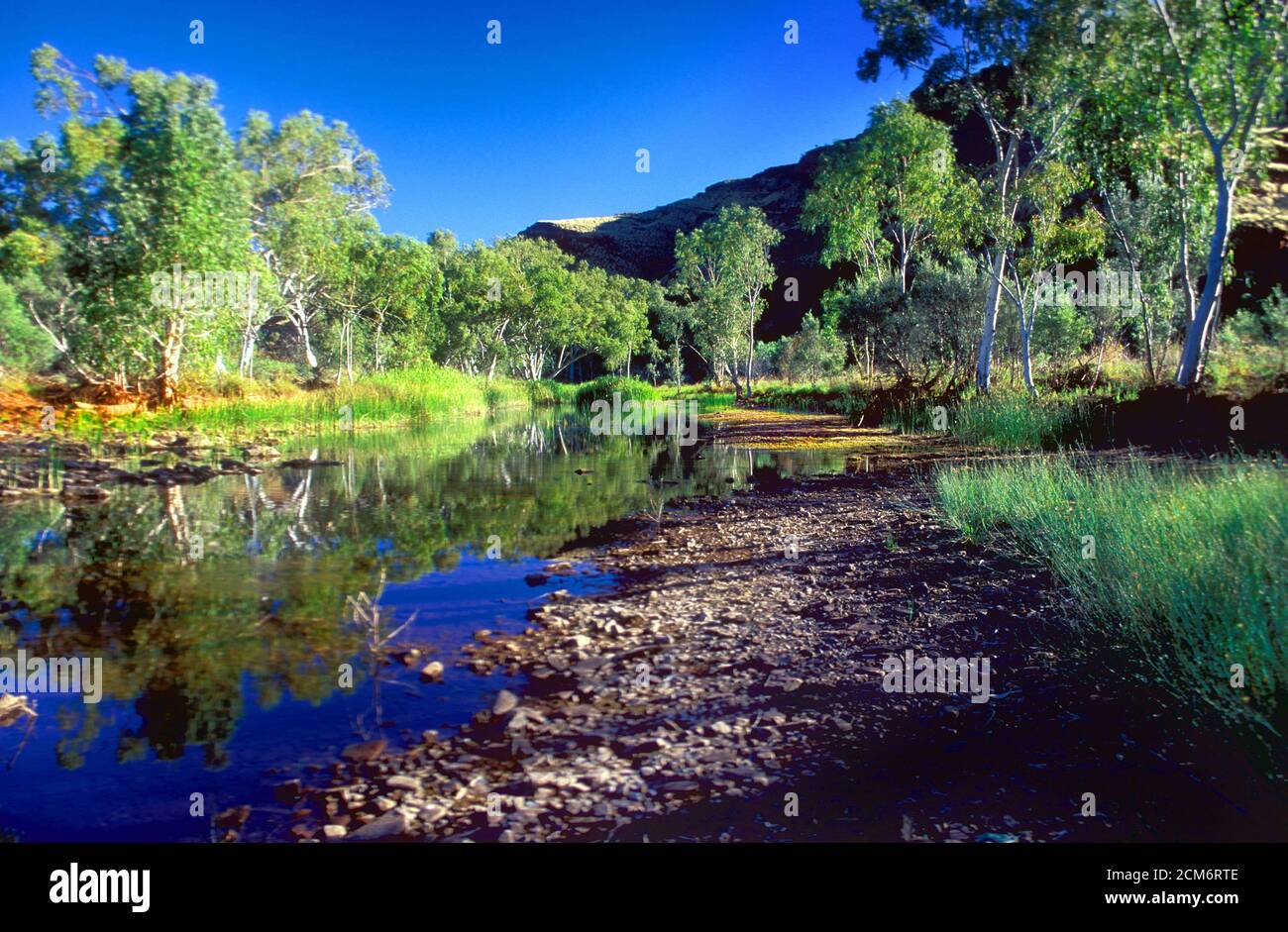 Australian outback landscape pool water hi-res stock photography and ...