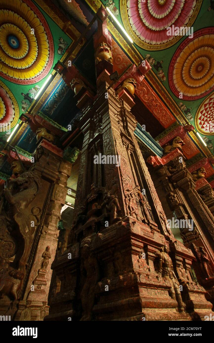 Meenakshi Temple is a historic Hindu temple located on the southern ...