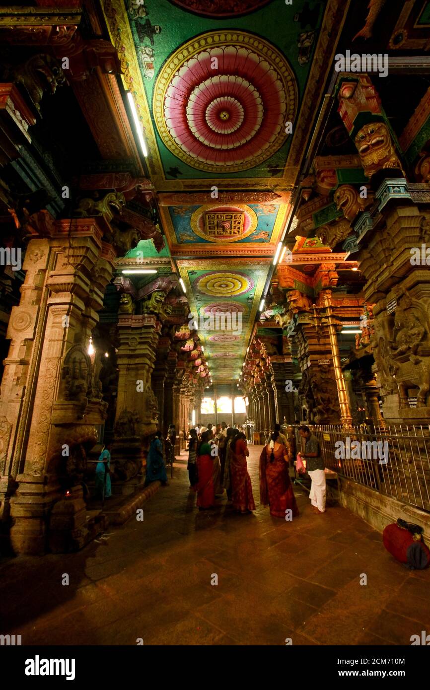 Meenakshi Temple is a historic Hindu temple located on the southern ...