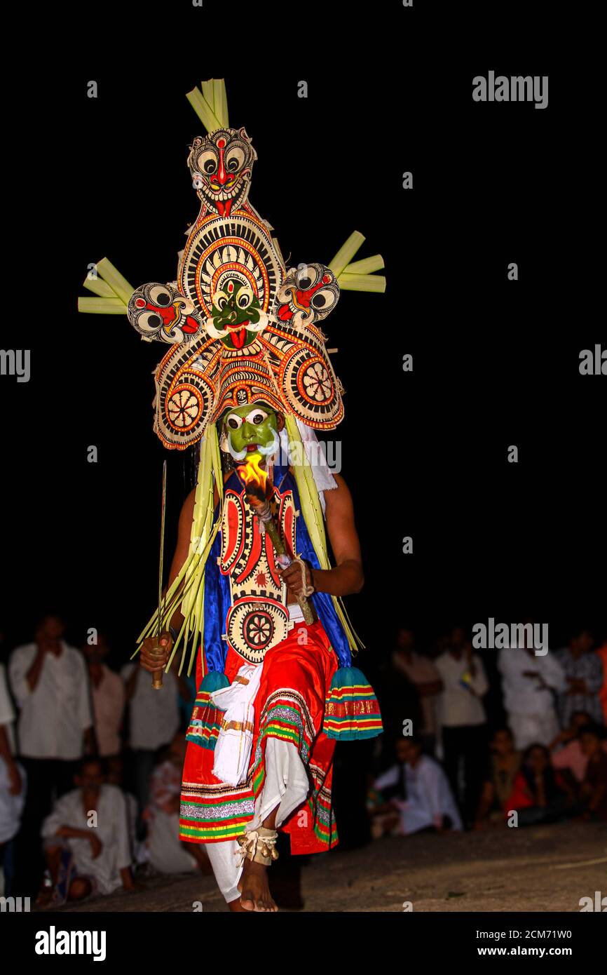 Padayani, also called Padeni, is a traditional folk dance and a ritual ...