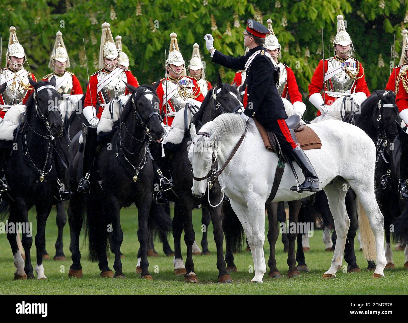 Household cavalry hyde park barracks hi-res stock photography and ...