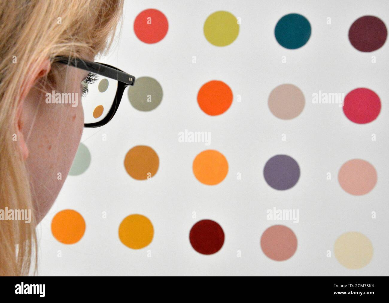 Damien hirst retrospective tate hi-res stock photography and images - Alamy