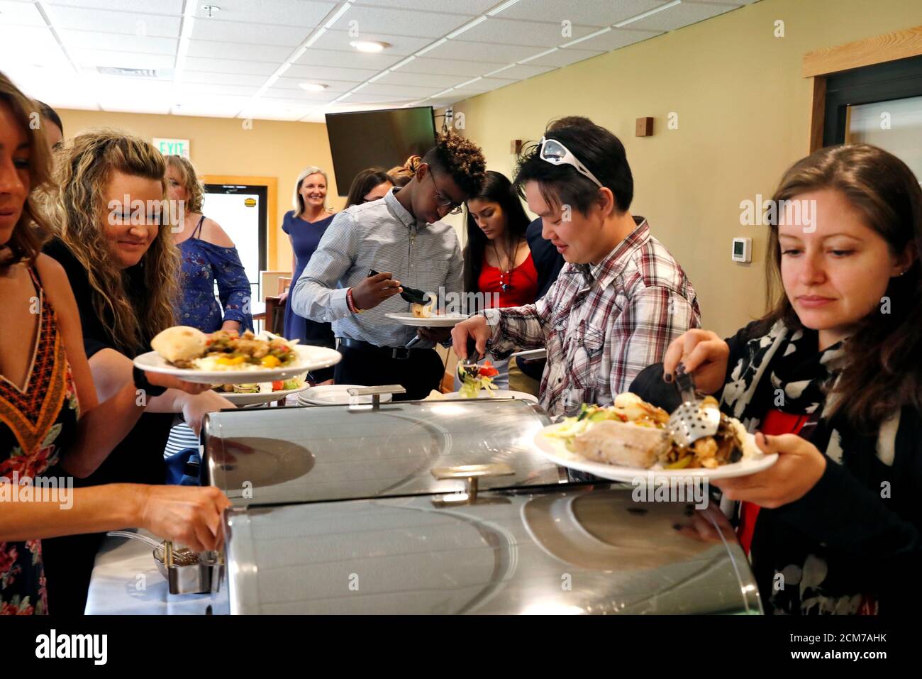 Columbine shooting survivors hi-res stock photography and images - Alamy