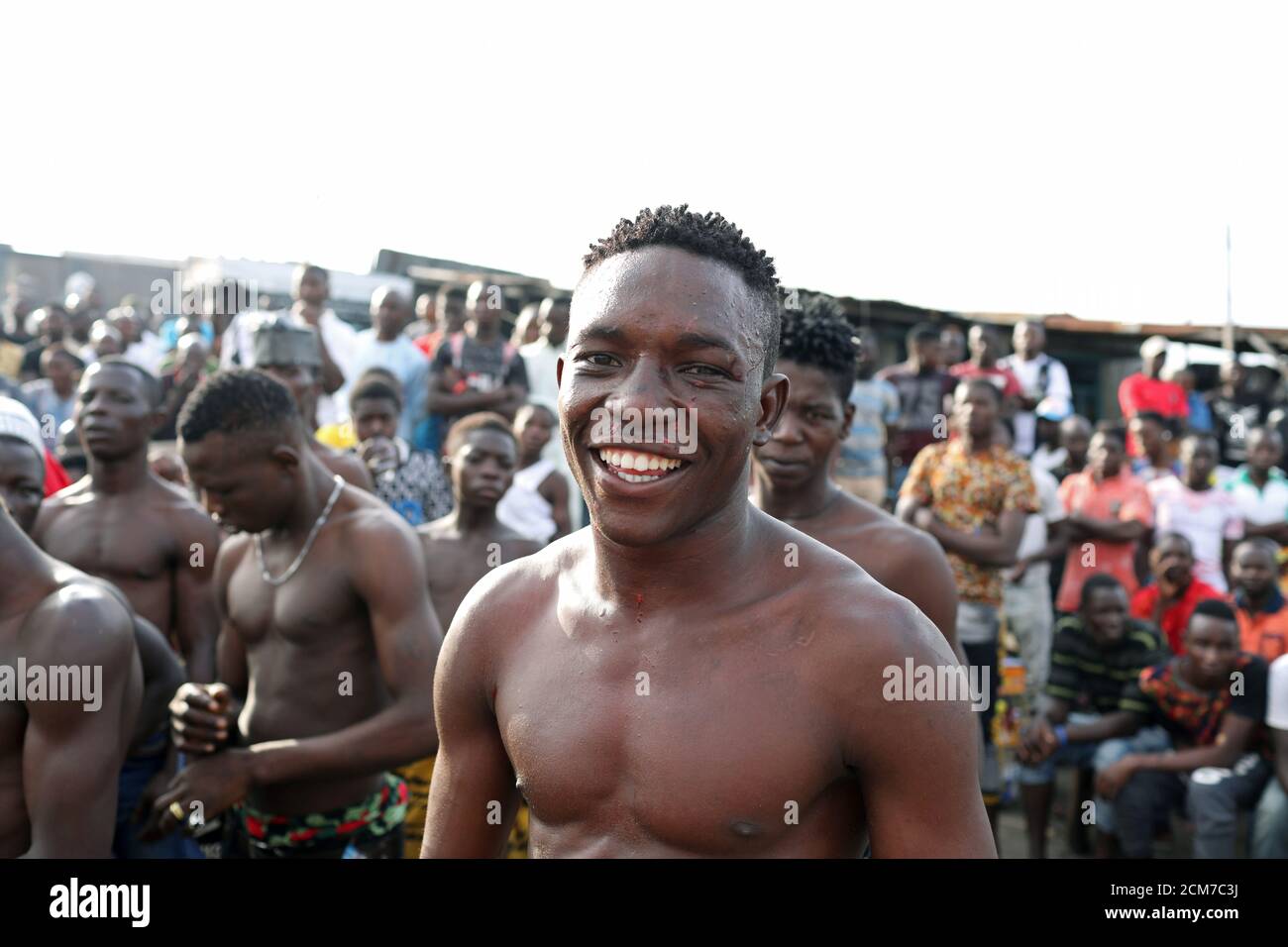 Dambe fighting hi-res stock photography and images - Alamy