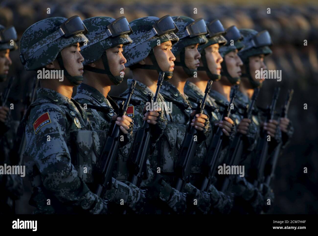 Chinese army parade front hi-res stock photography and images - Alamy