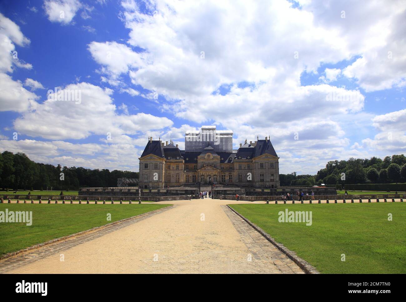Chateau de Walle Vikant France Stock Photo - Alamy