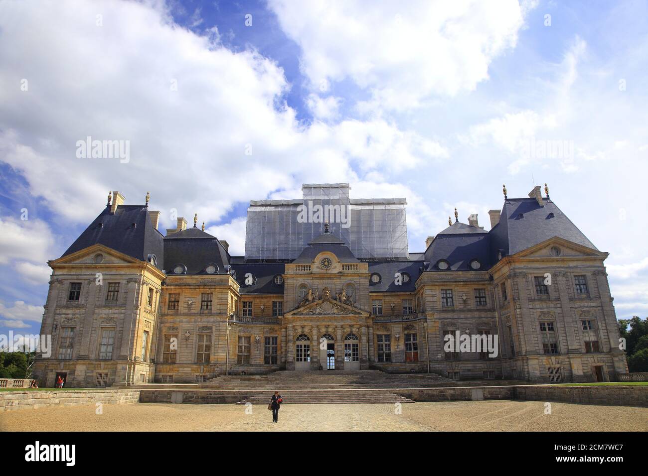Chateau de Walle Vikant France Stock Photo - Alamy
