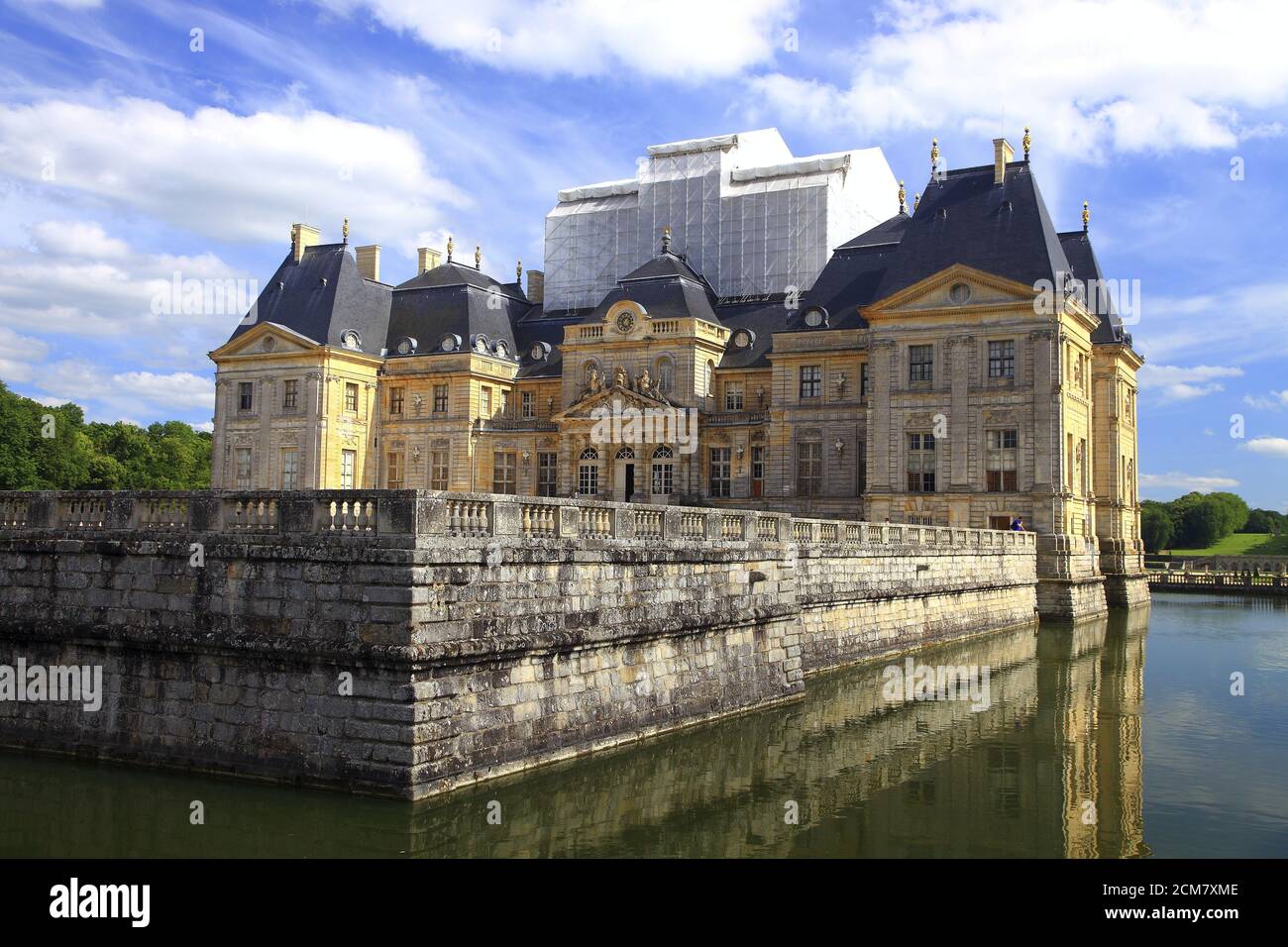 Chateau de Walle Vikant France Stock Photo - Alamy