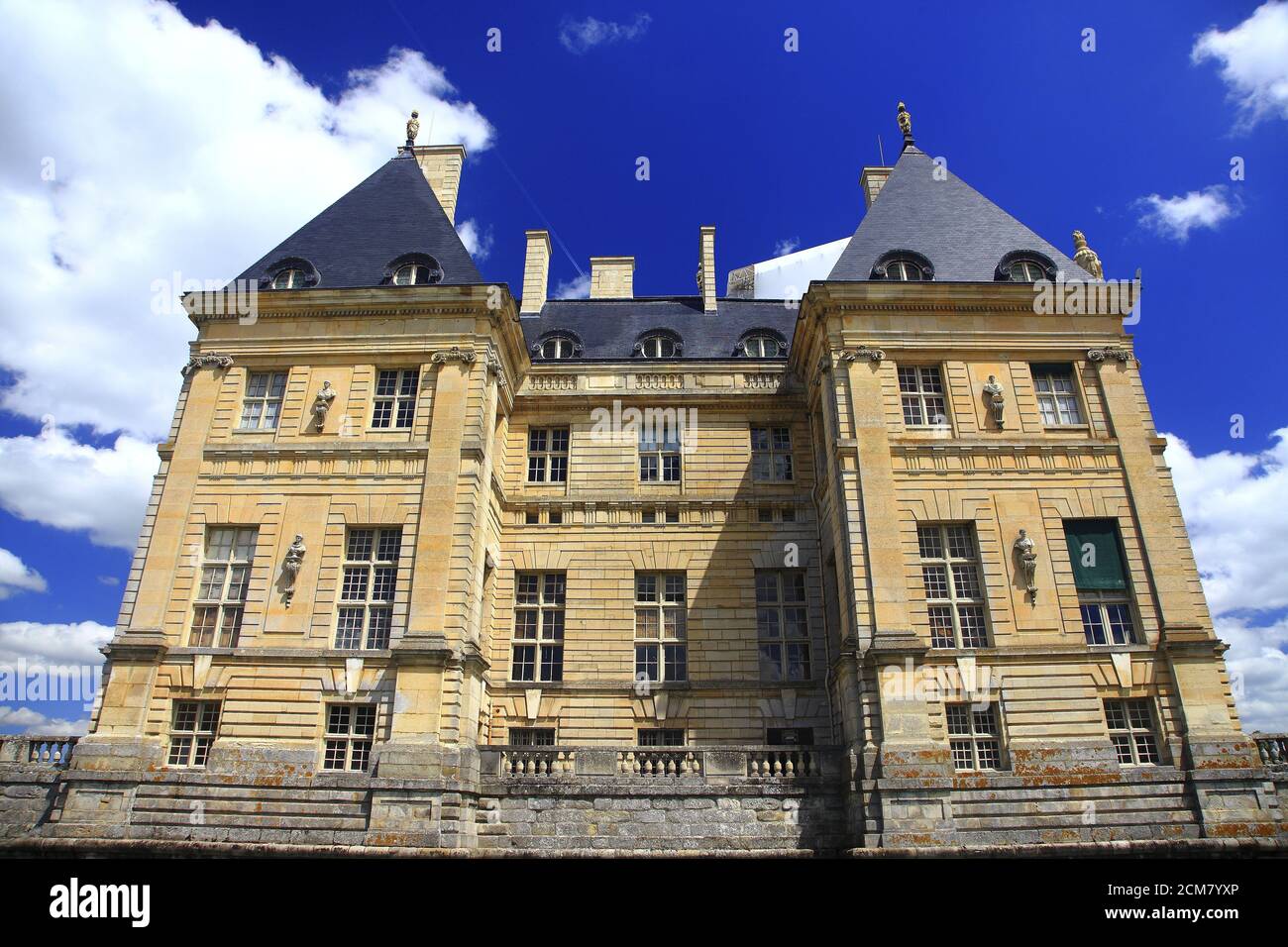 Chateau de Walle Vikant France Stock Photo - Alamy