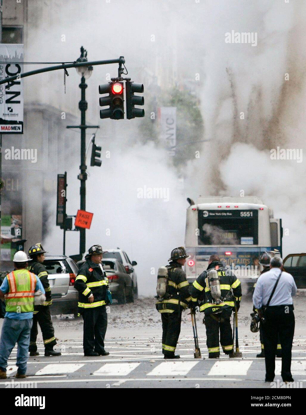 Manhattan steam explosion hi-res stock photography and images - Alamy