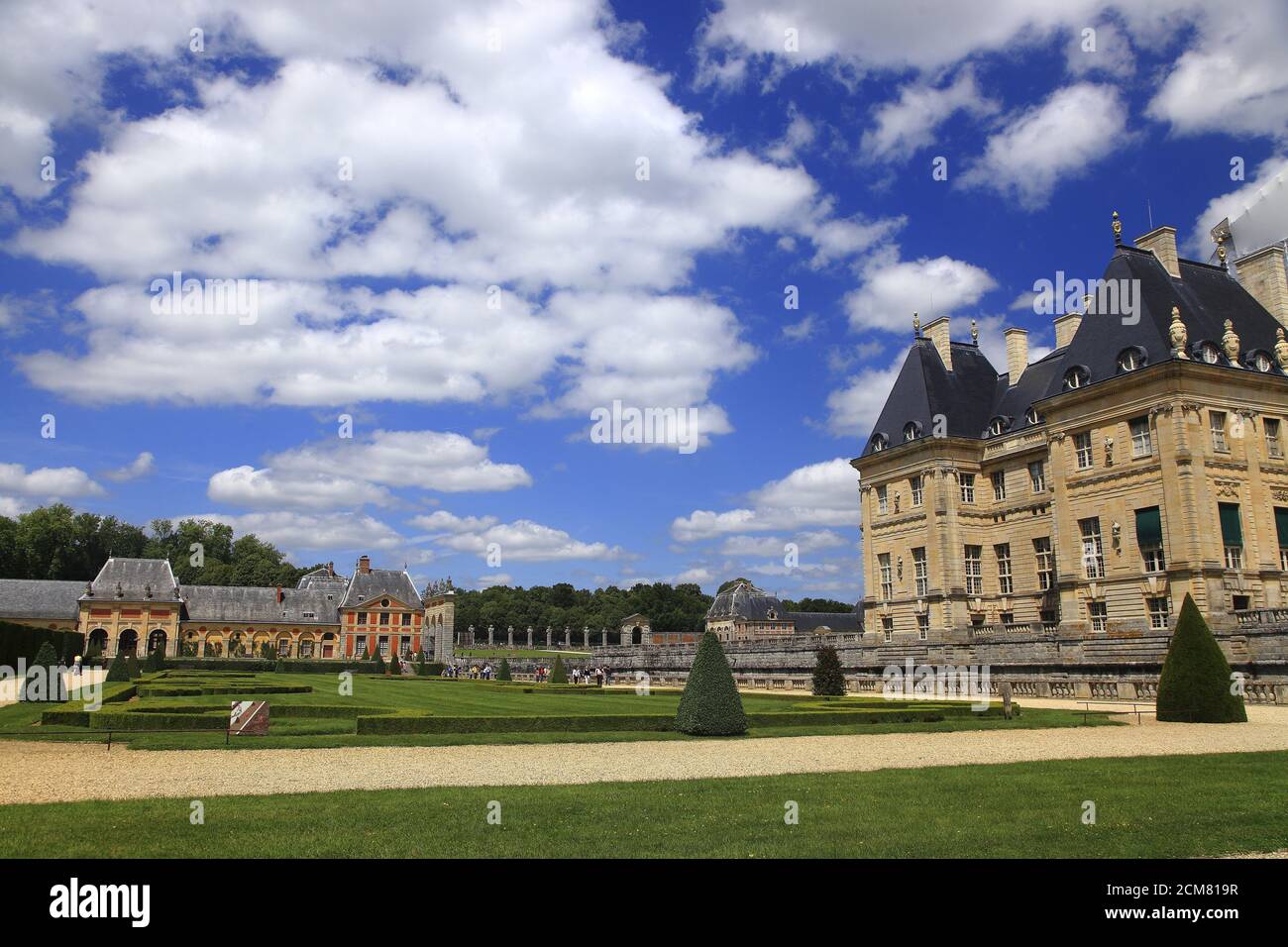 Chateau de Walle Vikant France Stock Photo - Alamy