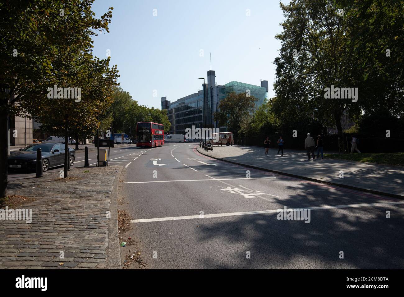 Unusually Empty streets in London, UK Stock Photo - Alamy