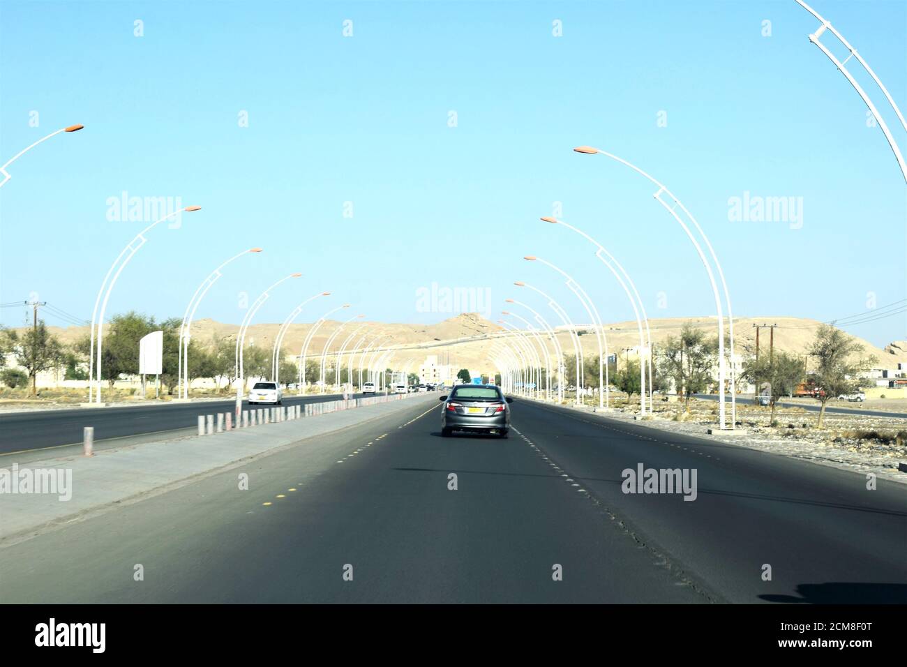 Muscat road highway qaboos hi-res stock photography and images - Alamy