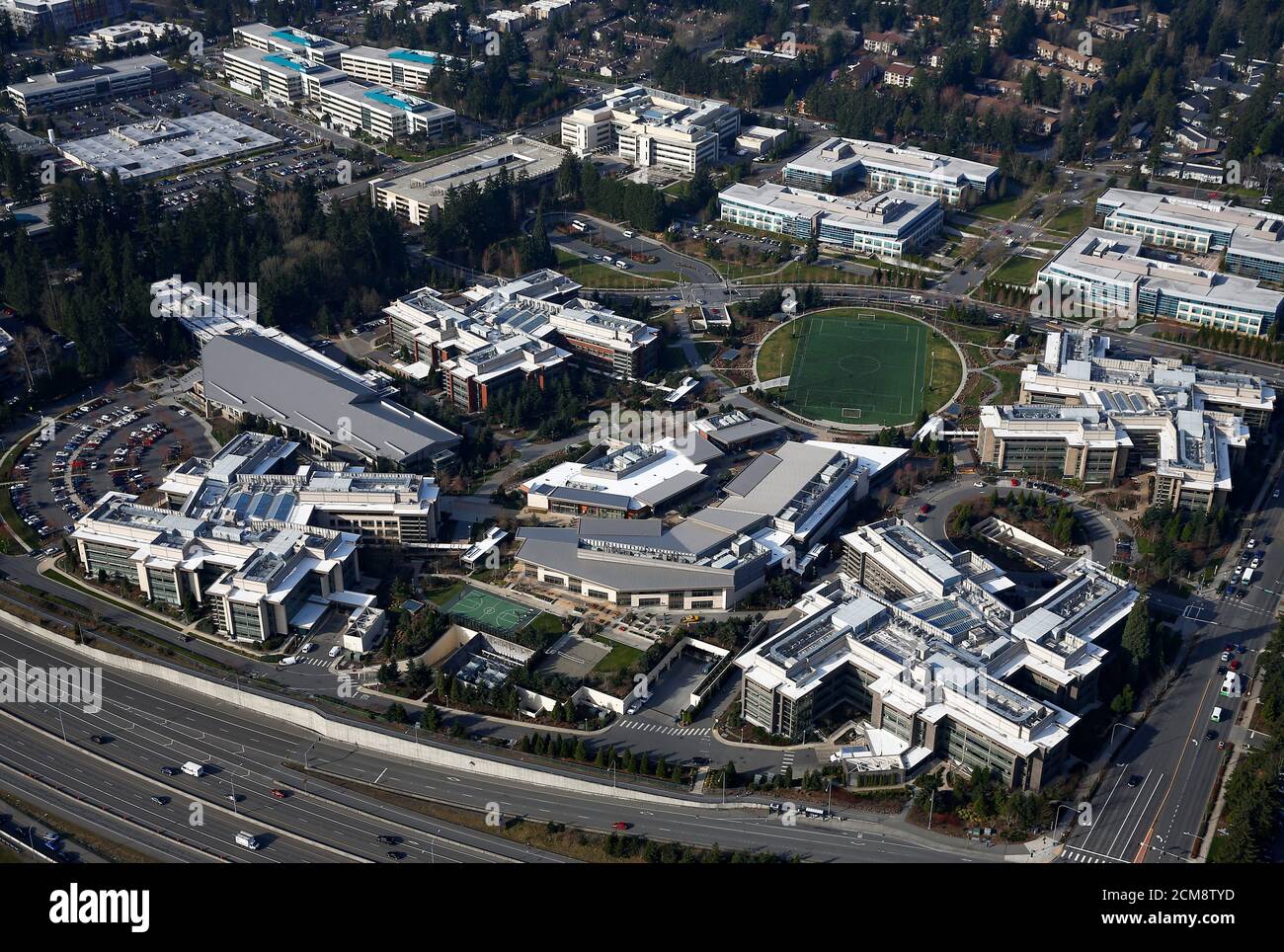 Microsoft Campus Redmond High Resolution Stock Photography and Images ...