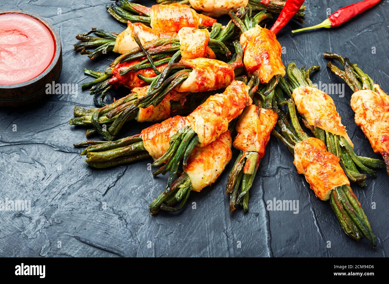 Asian food meat in hi-res stock photography and images - Alamy