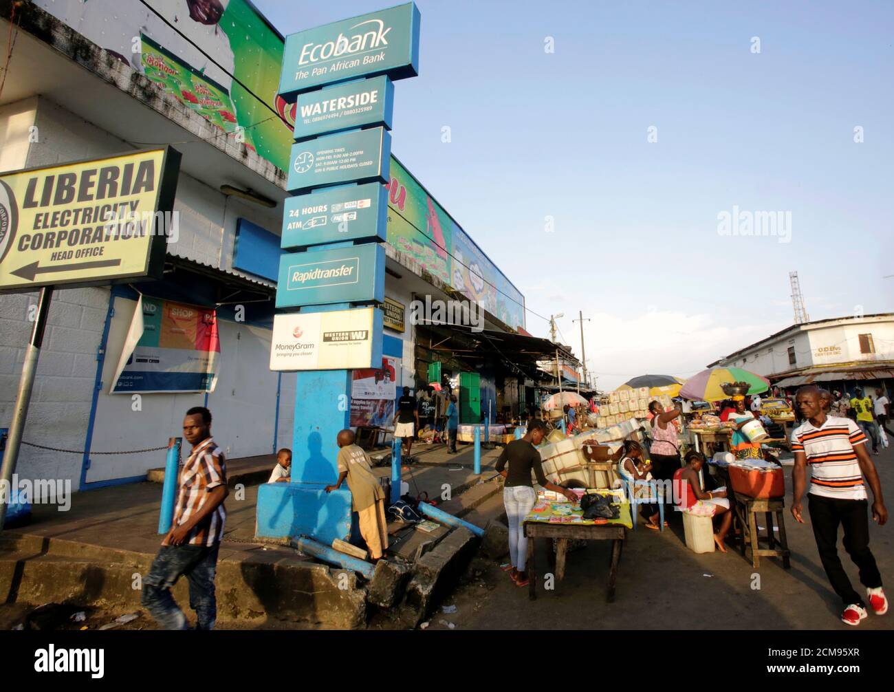 Liberia economy hi-res stock photography and images - Alamy