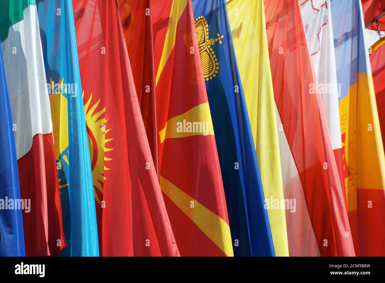 Flags internationally hi-res stock photography and images - Alamy