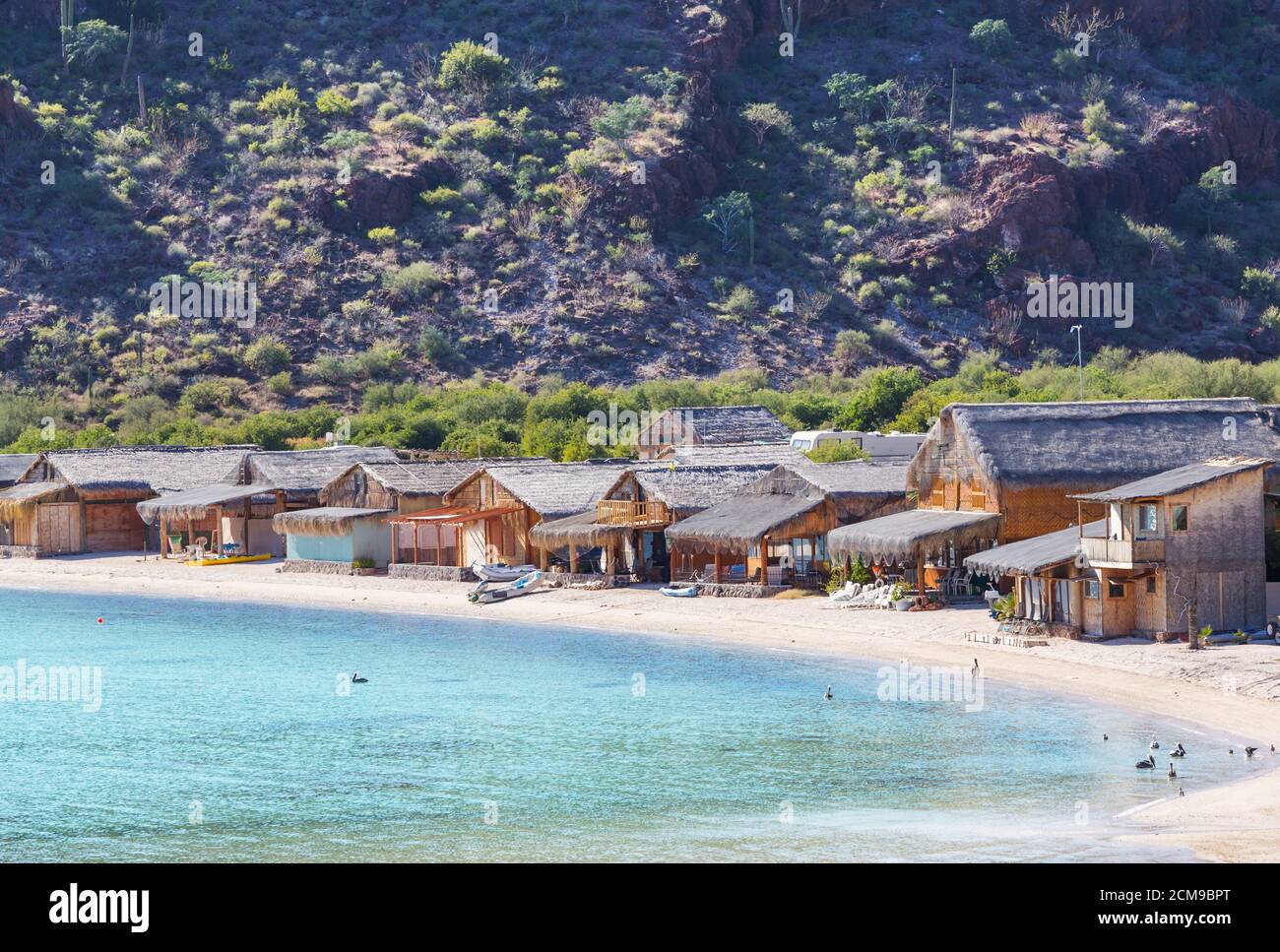 Beautuful Baja California landscapes, Mexico. Travel background ...