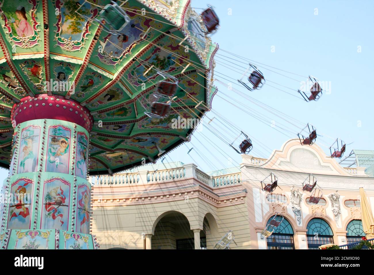 merry go around Stock Photo - Alamy