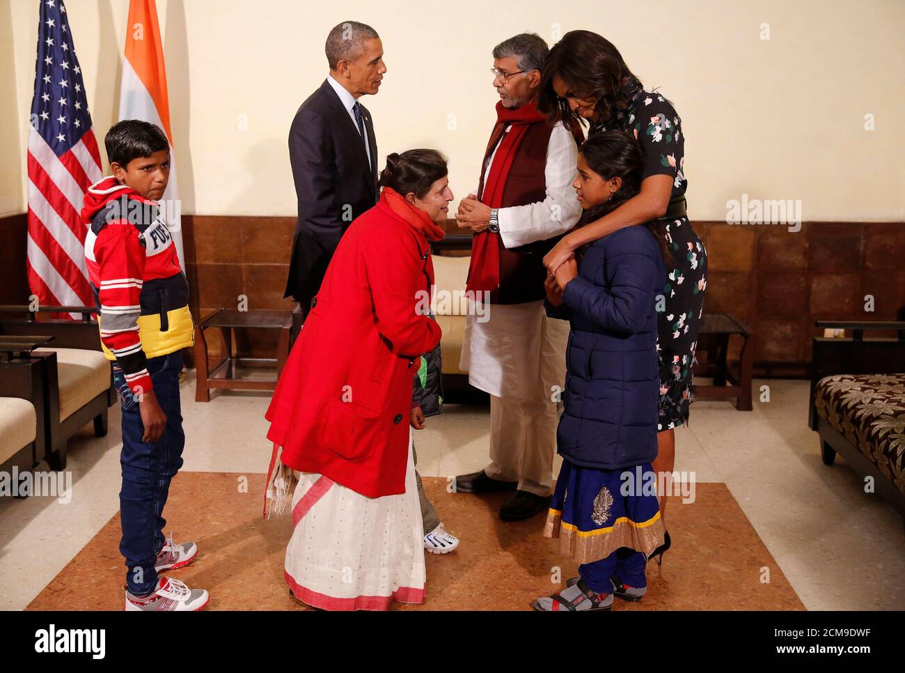 Malala Yousafzai With Barack Obama