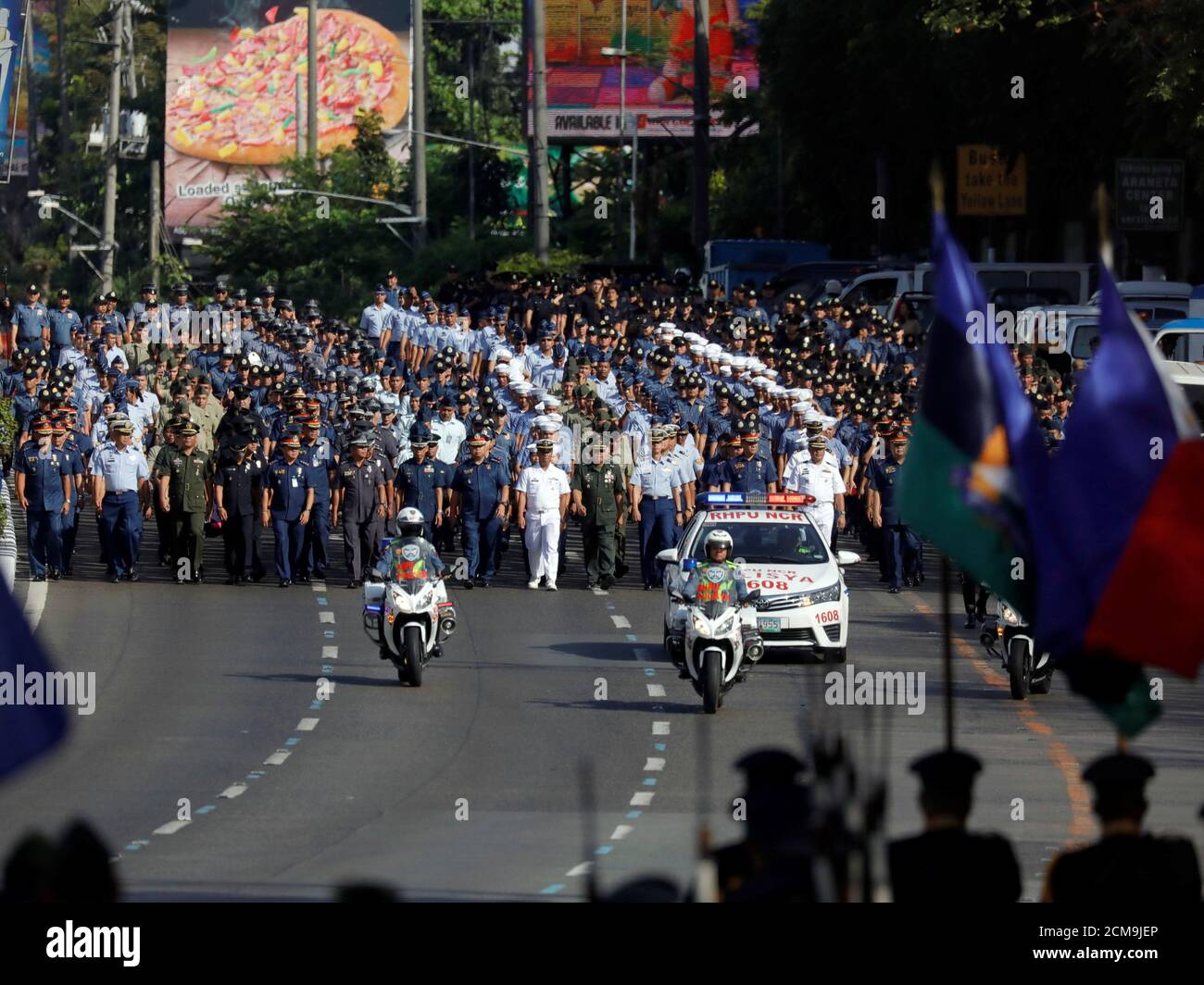 Philippine police officials hi-res stock photography and images - Alamy