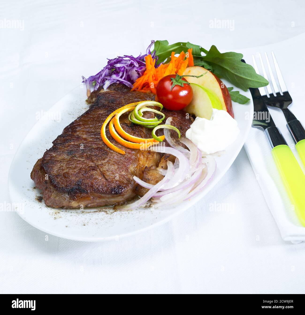 beef ribeye steak Stock Photo - Alamy