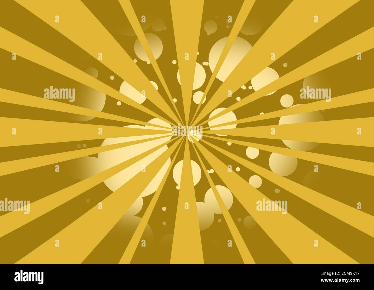 yellow rays retro burst abstract background Stock Photo - Alamy