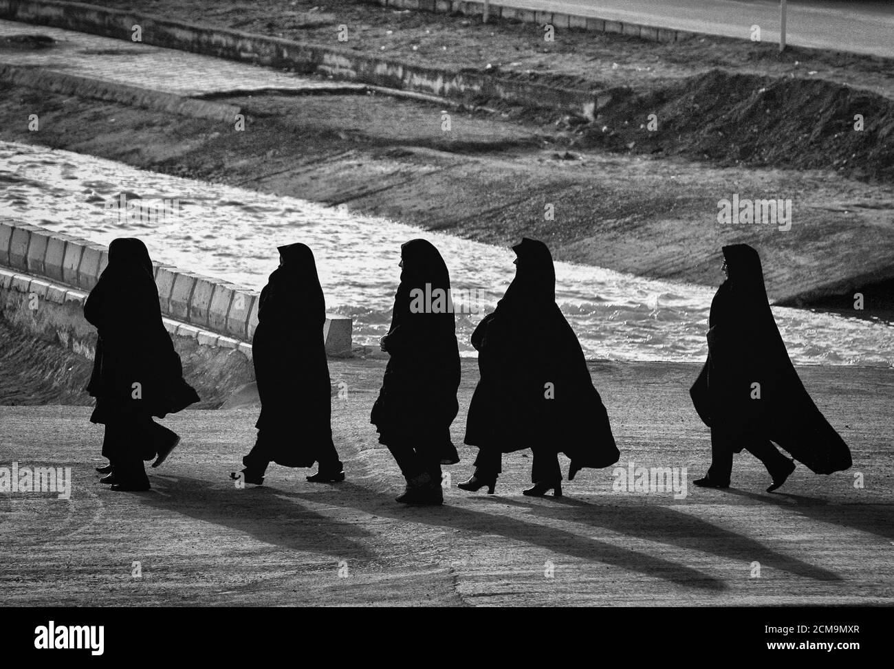 Isfahan,Iran - February 13,2008 :Women in Iran have to wear the burqa ...