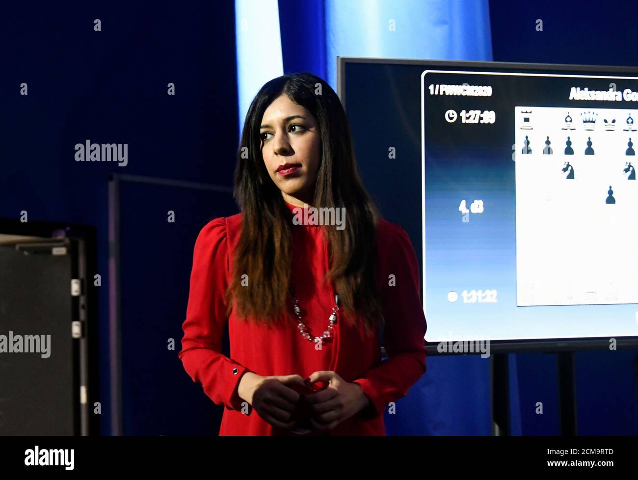 Women's championship chess hi-res stock photography and images - Alamy