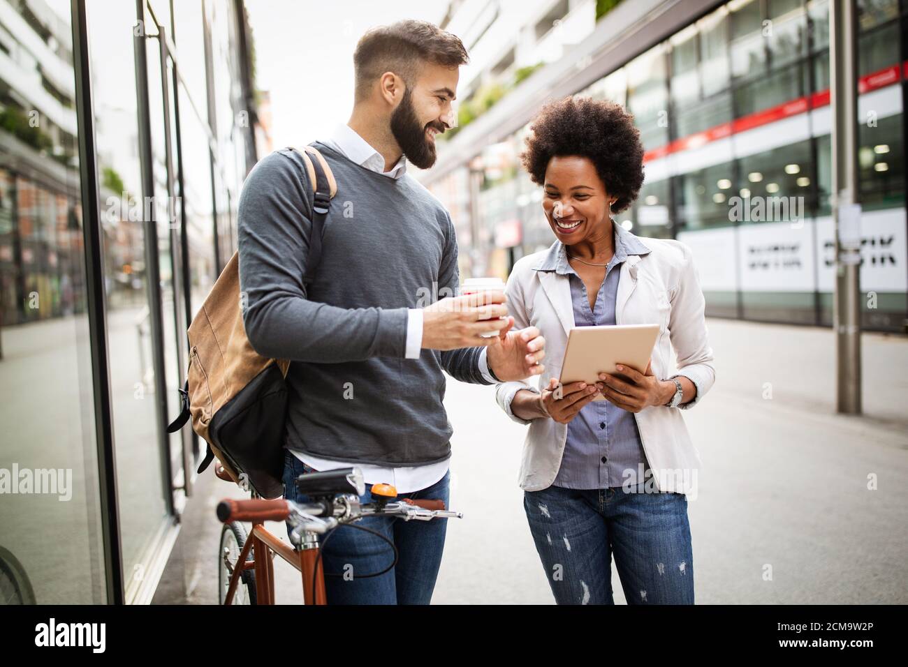 Business friends hi-res stock photography and images - Alamy