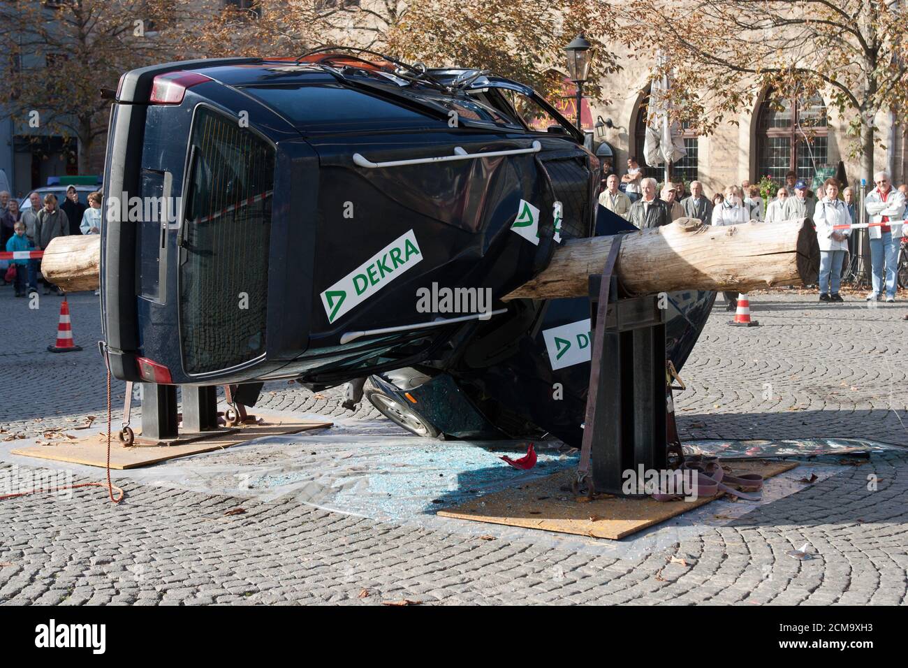 Road Safety in Crash Simulation Stock Photo - Alamy