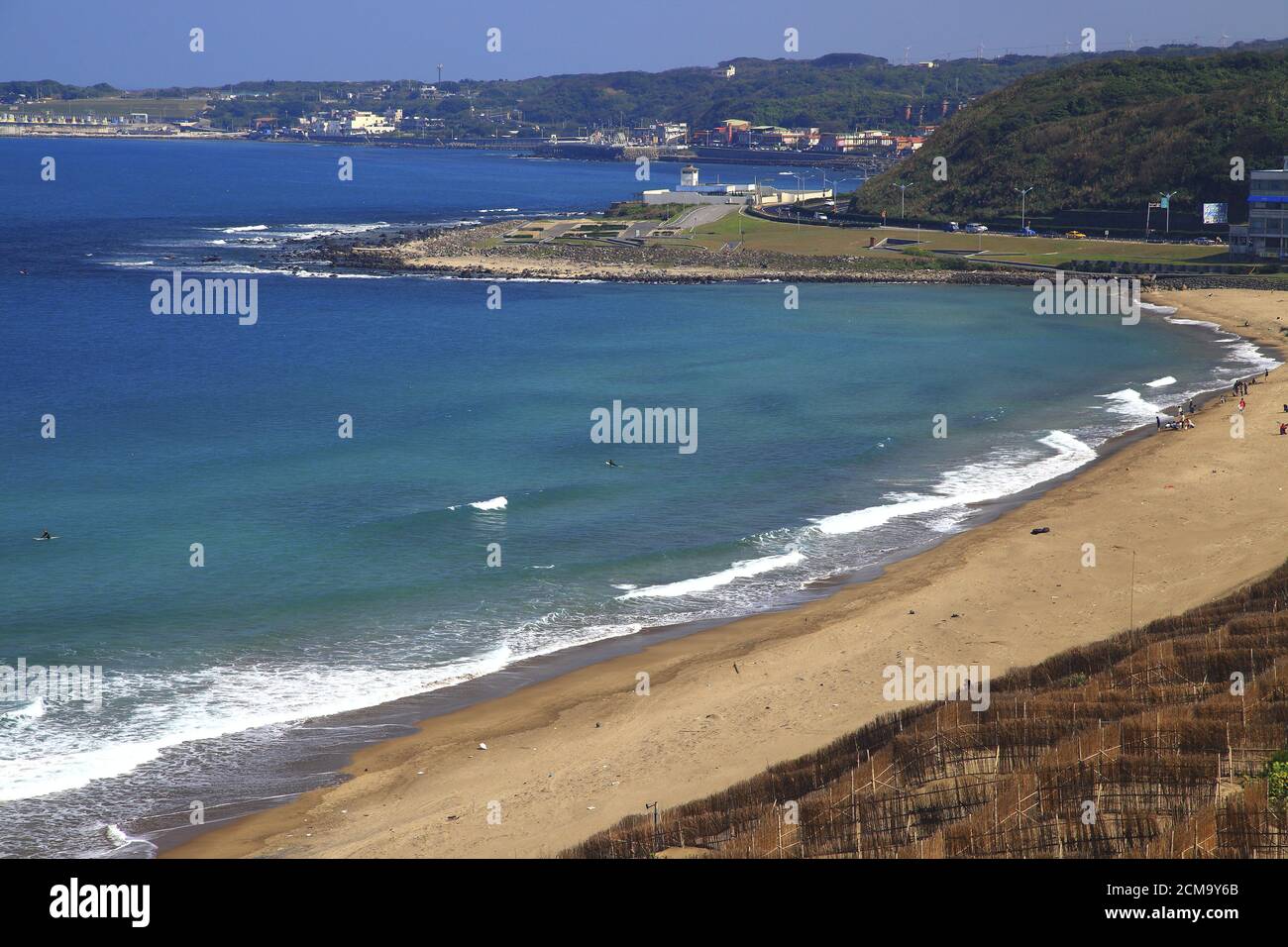 New Taipei Shimen Baishawan Beach Taiwan Stock Photo - Alamy