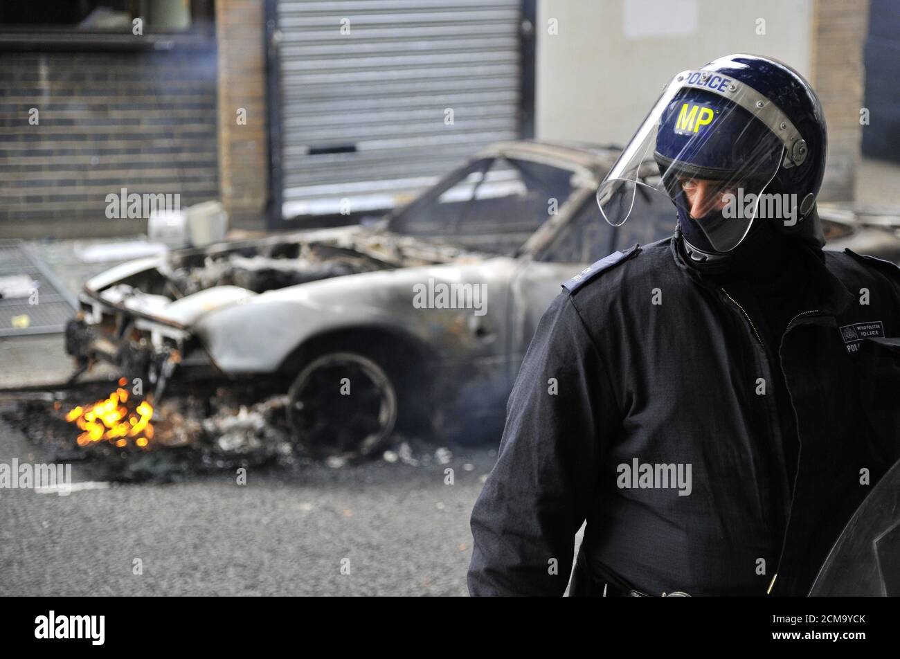 British Police Car Night High Resolution Stock Photography and Images ...