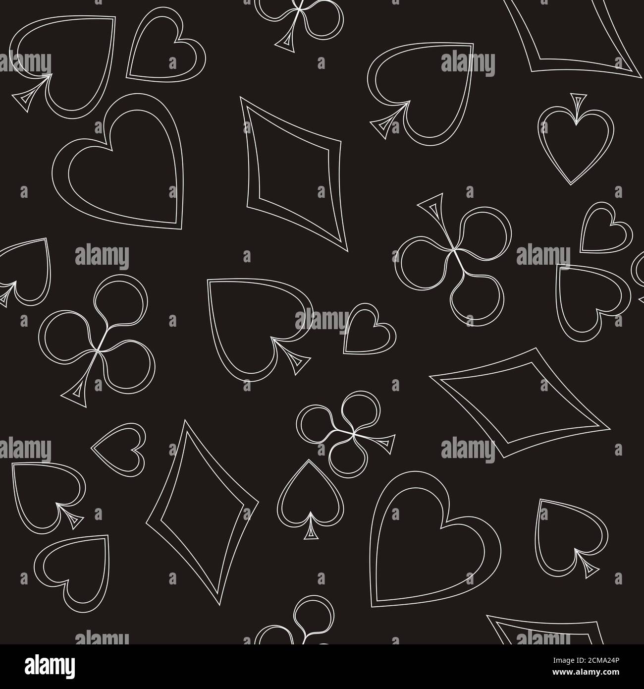 Poker seamless texture hi-res stock photography and images - Alamy