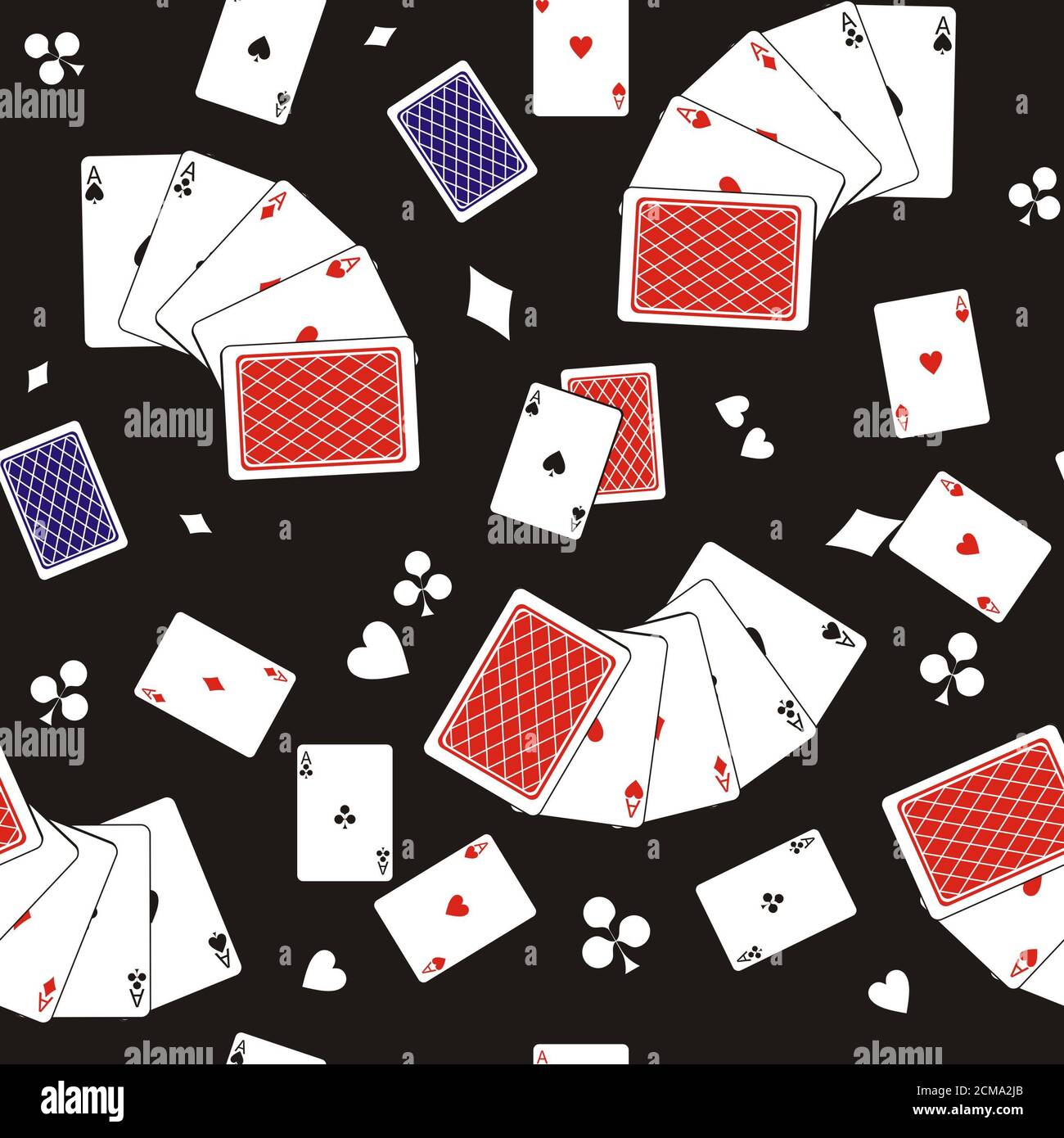 Poker seamless texture hi-res stock photography and images - Alamy