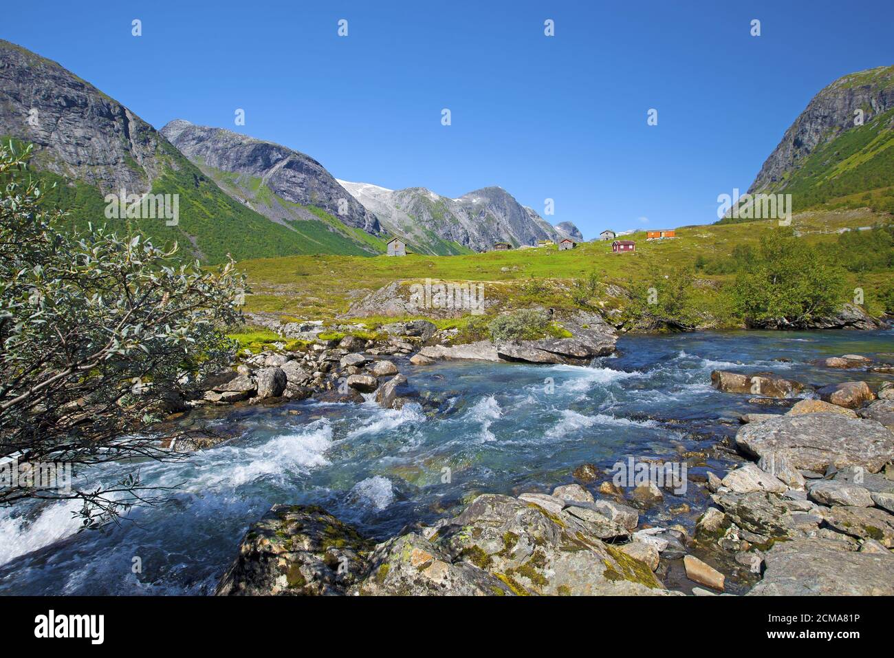 Stryn in Norway Stock Photo - Alamy